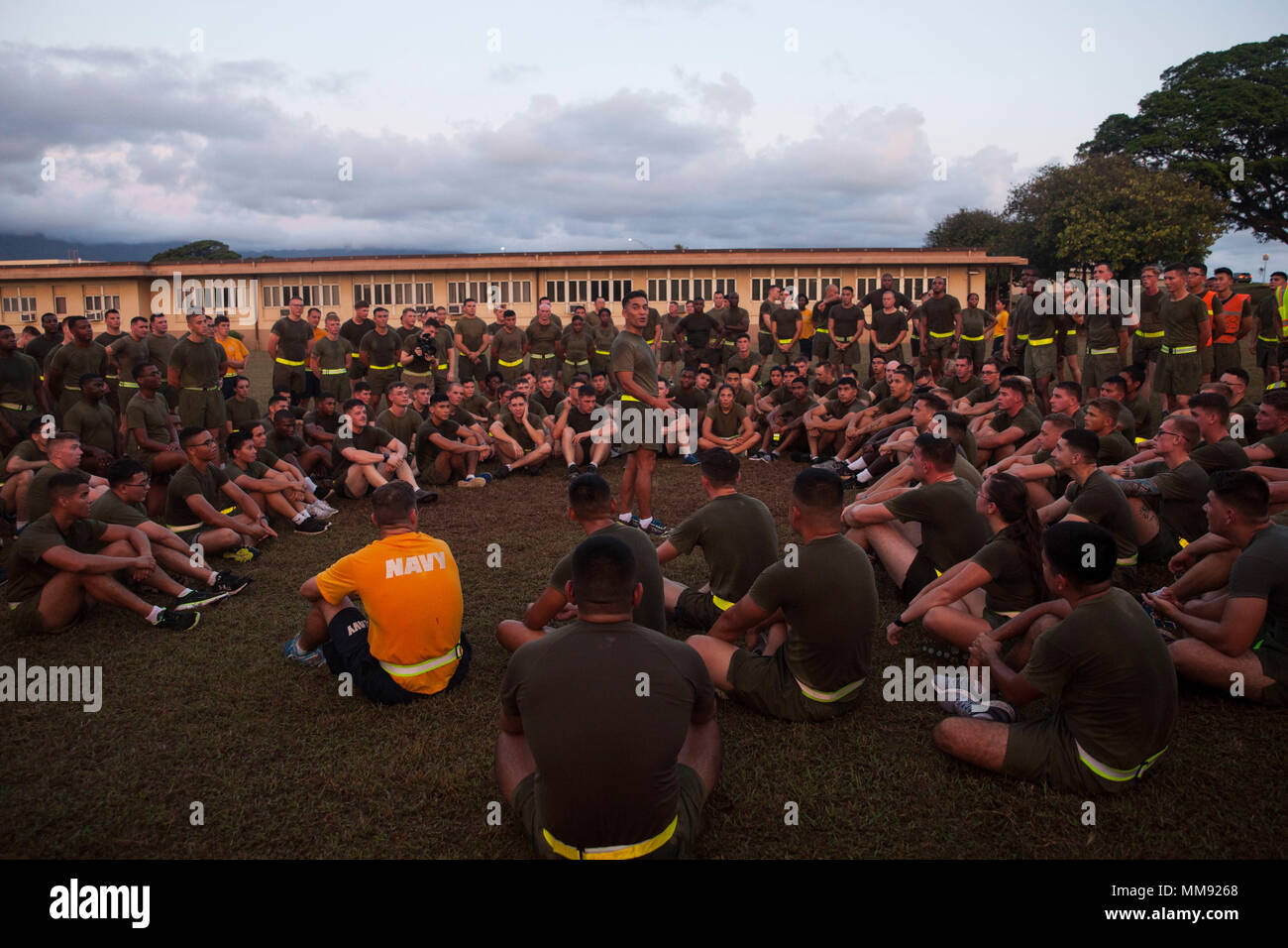 Col. Raul Lianez, the commanding officer of Marine Corps Base Hawaii ...