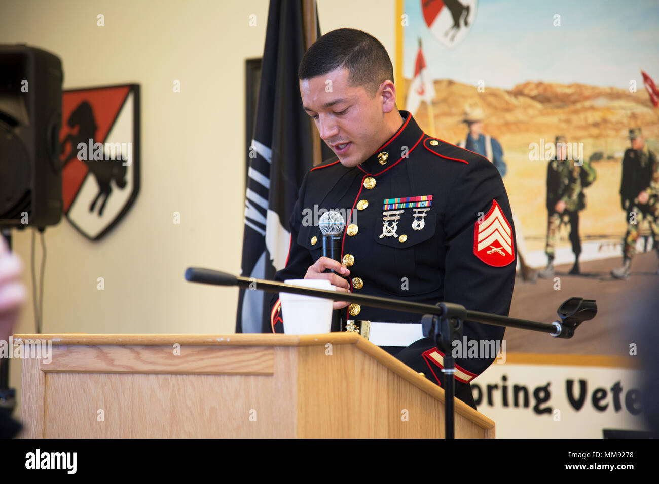 Sergeant Louis Gomez, Inspector Generals office, Marine Corps Logistics ...