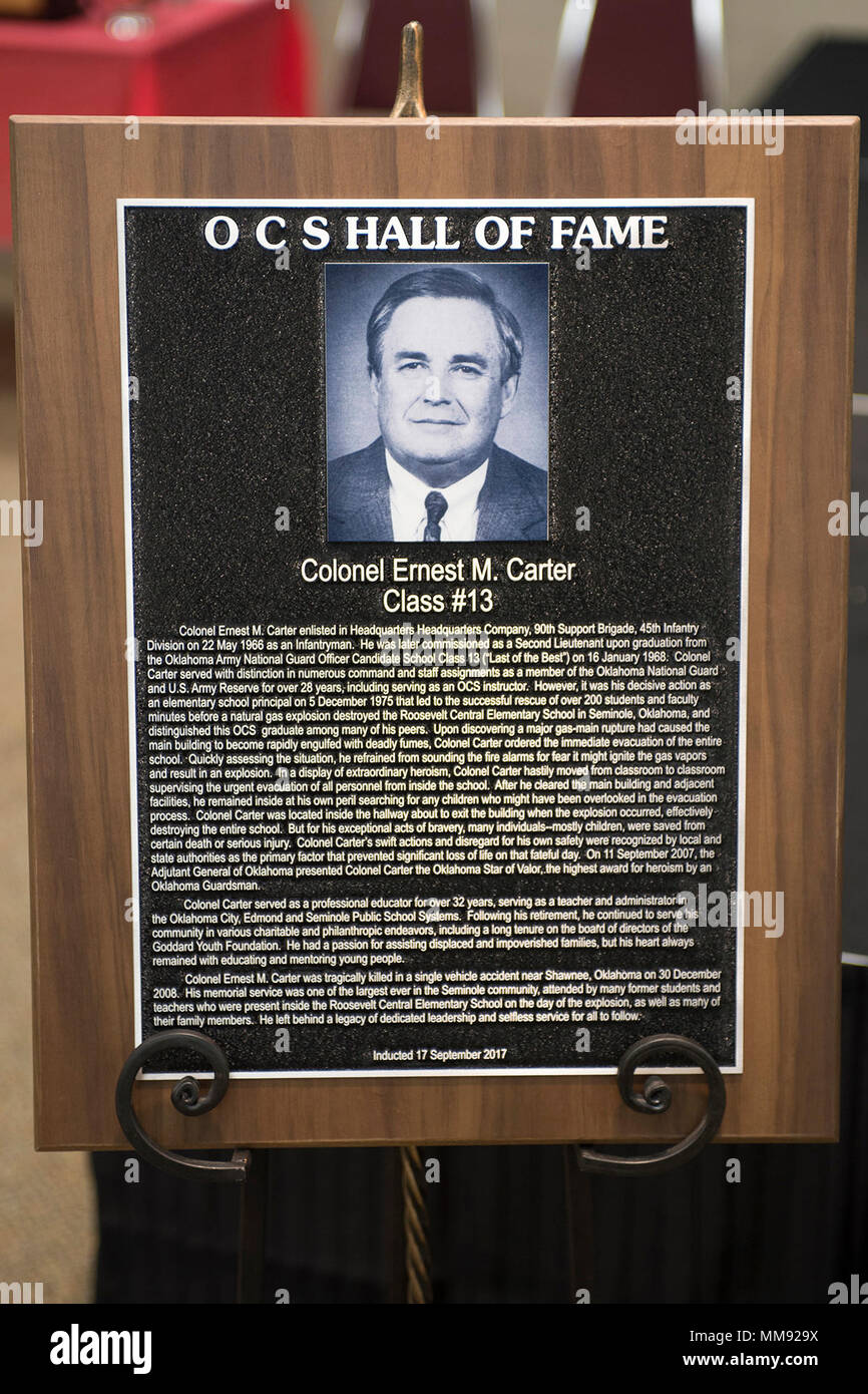 The Oklahoma Army National Guard inducted a Seminole native and retired ...