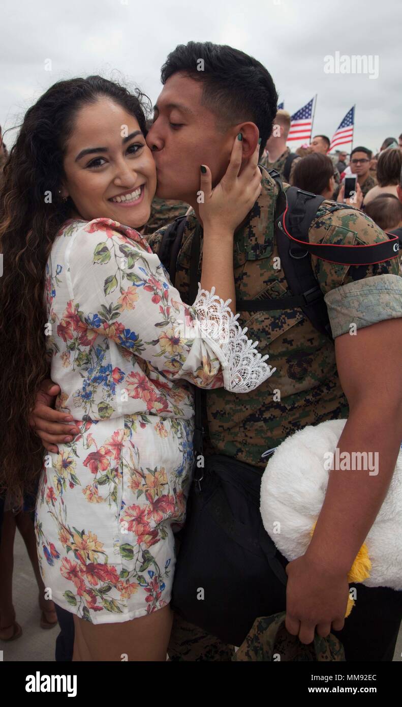 A Marine with Marine Fighter Attack Squadron (VMFA) 232 “Red Devils ...