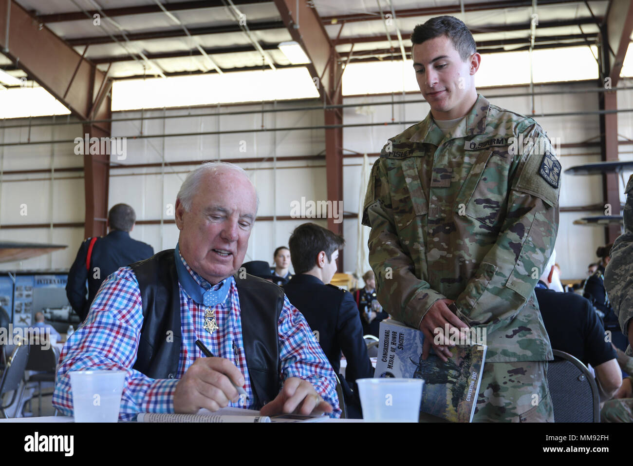 Retired Army Maj. James A. Taylor, recipient of the Medal of Honor for ...