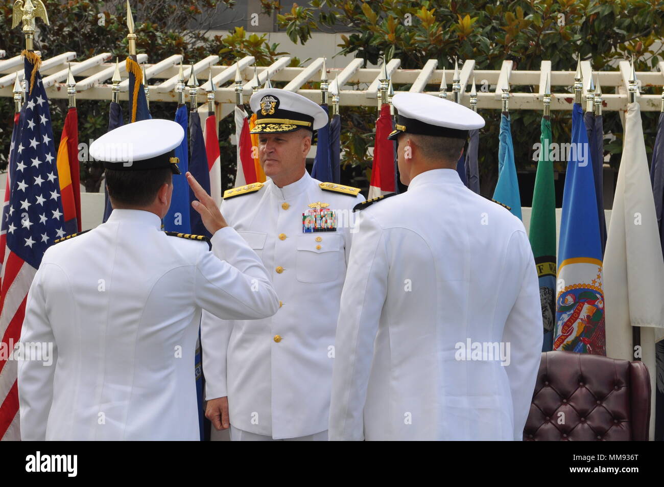 PORT HUENEME, Calif., (Sept. 14, 2017) - Capt. Jayson D. Mitchell ...