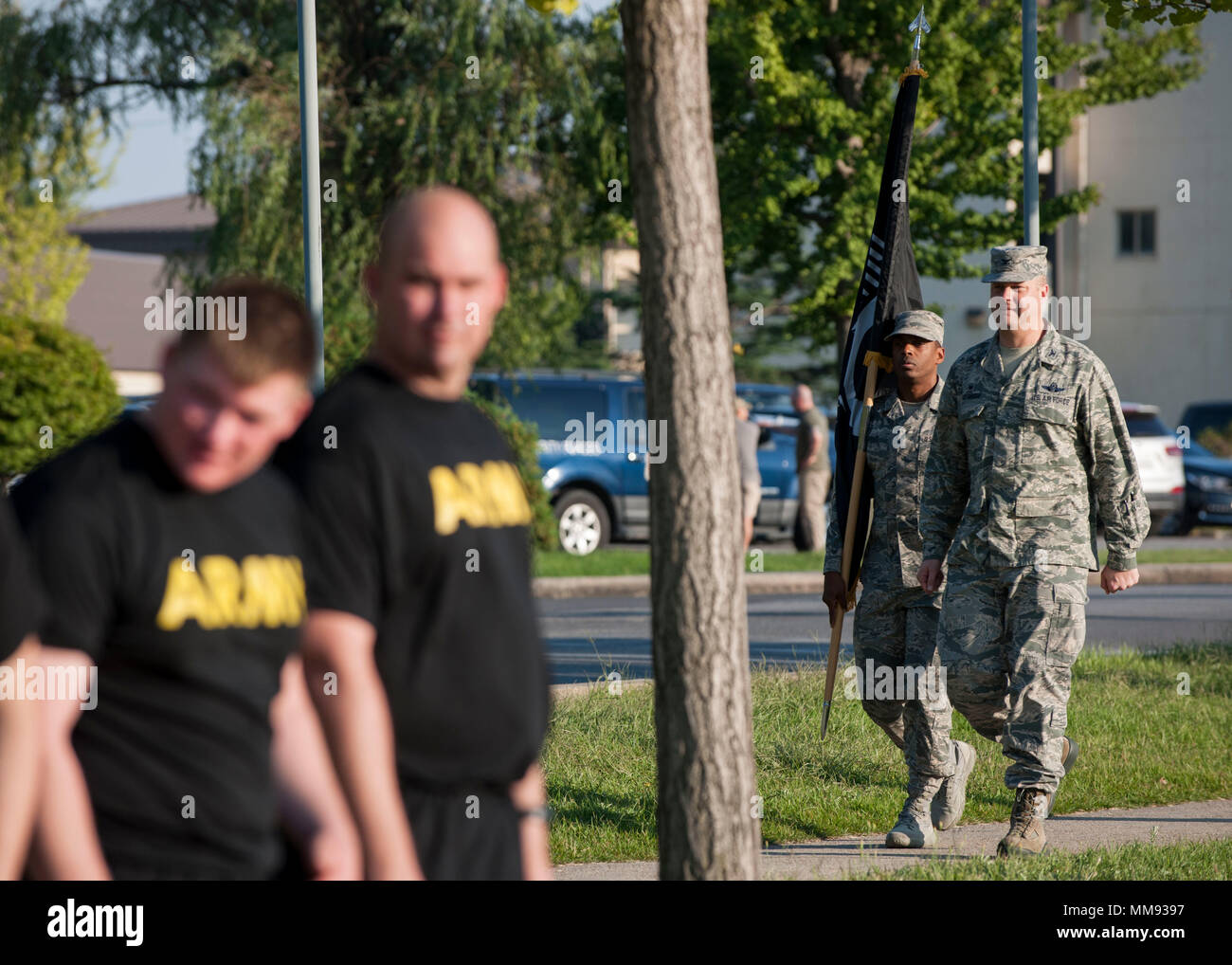 U.S. Air Force Col. David G. Shoemaker, 8th Fighter Wing commander, and ...