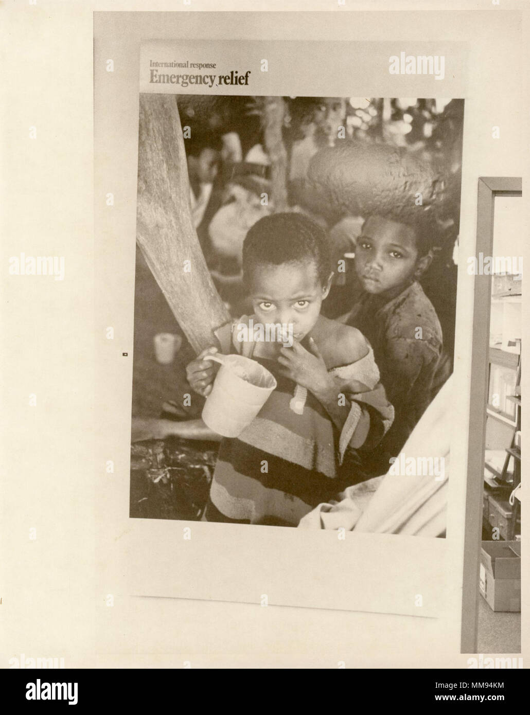 Relief international poster hi-res stock photography and images - Alamy