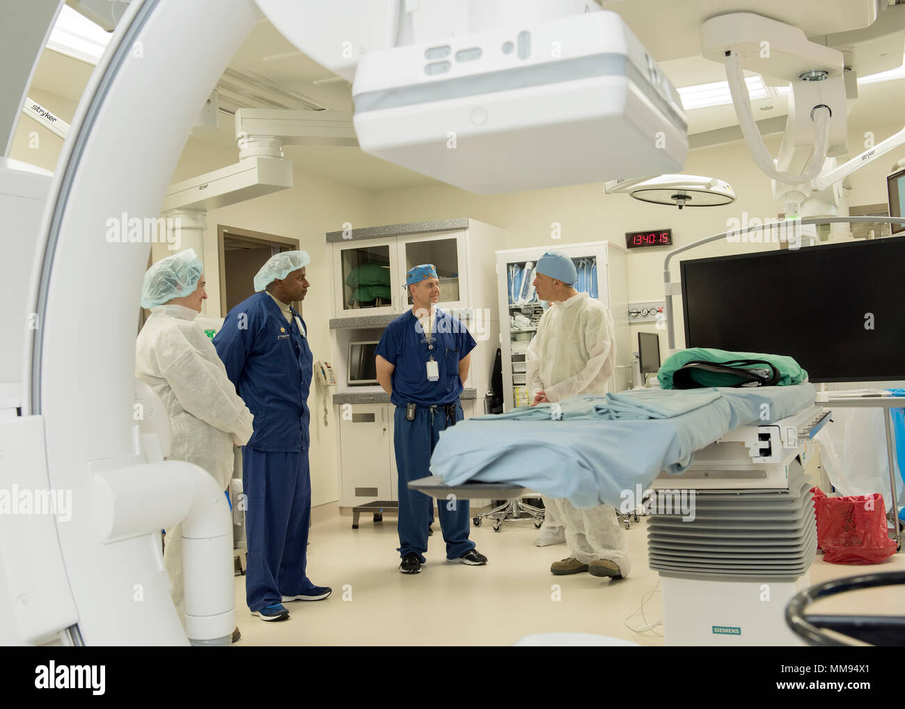 U.S. Air Force Brig. Gen. Robert Miller (right), Air Force Medical ...