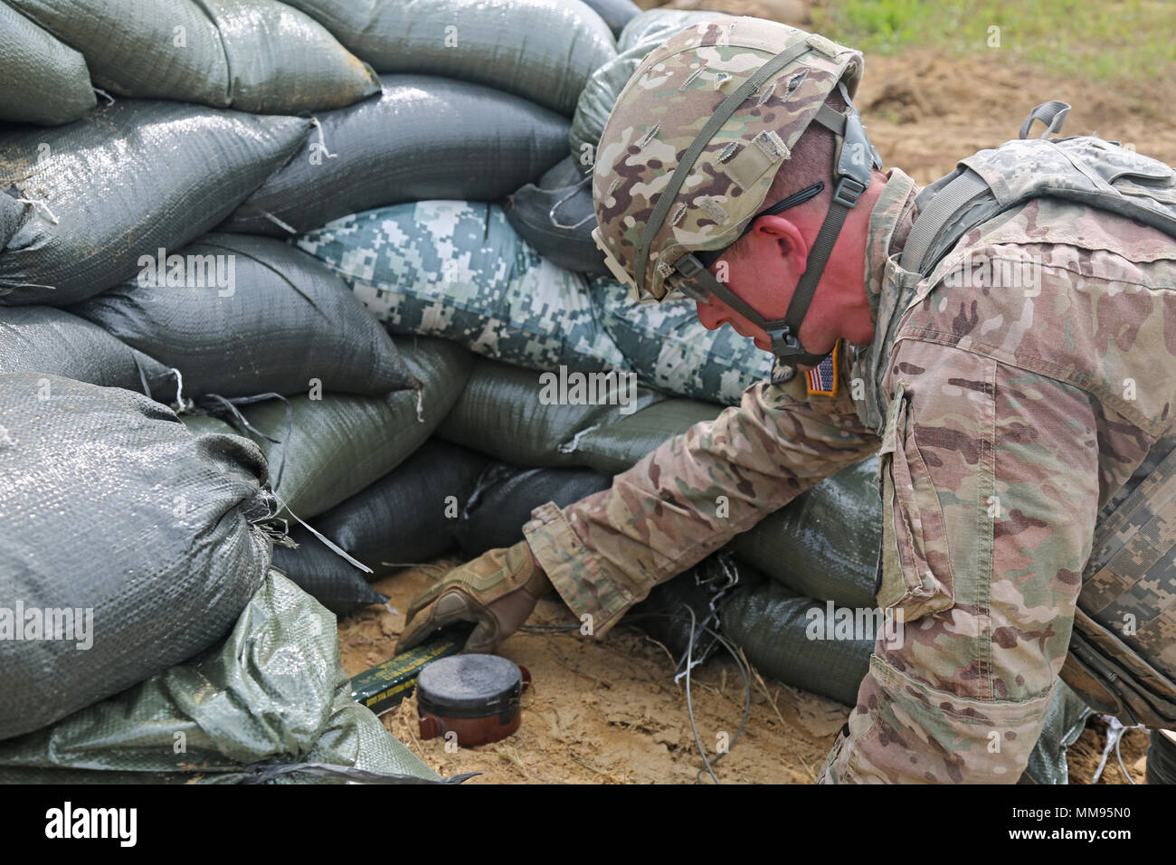 U.S. Army Sgt. 1st Class Joshua Tygret assigned to 744th Ordnance ...