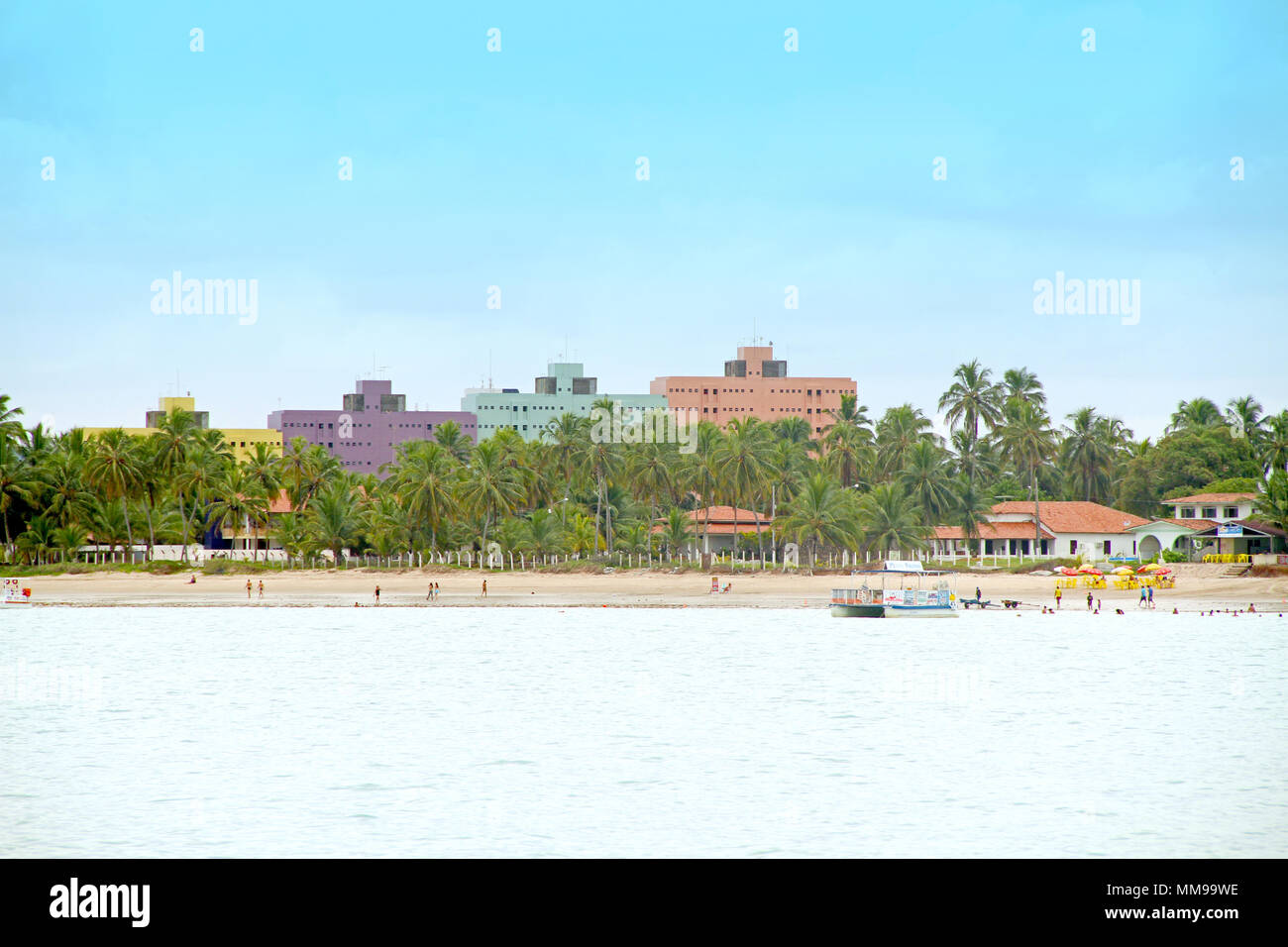 Beach, Cabedelo, João Pessoa, Paraiba, Brazil Stock Photo - Alamy