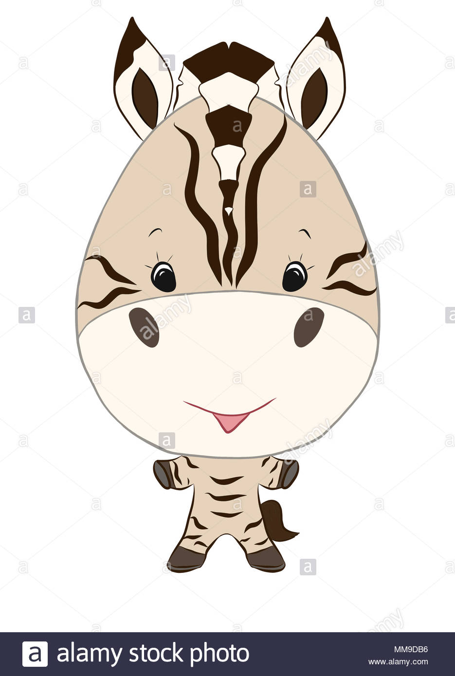Zebra Head Cartoon Stock Photos & Zebra Head Cartoon Stock Images - Alamy