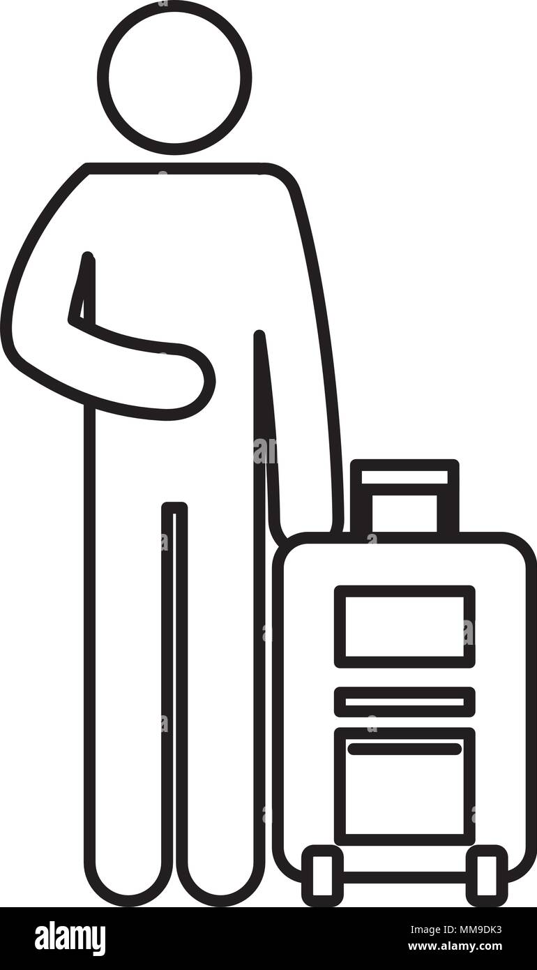 Anonymous traveler Stock Vector Images - Alamy