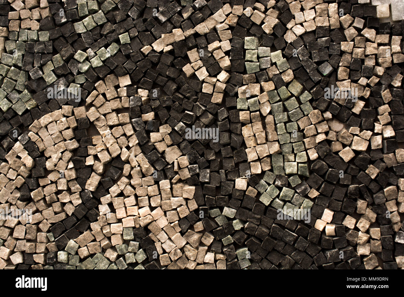 Different mosaic textures made with colorful mosaic Stock Photo - Alamy