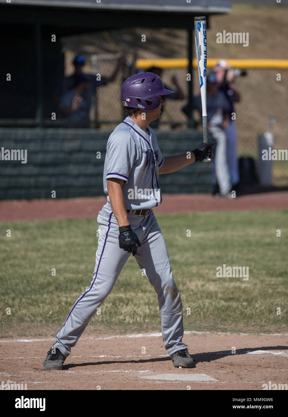 Baseball action with Shasta vs. Red Bluff High School in Red Bluff ...