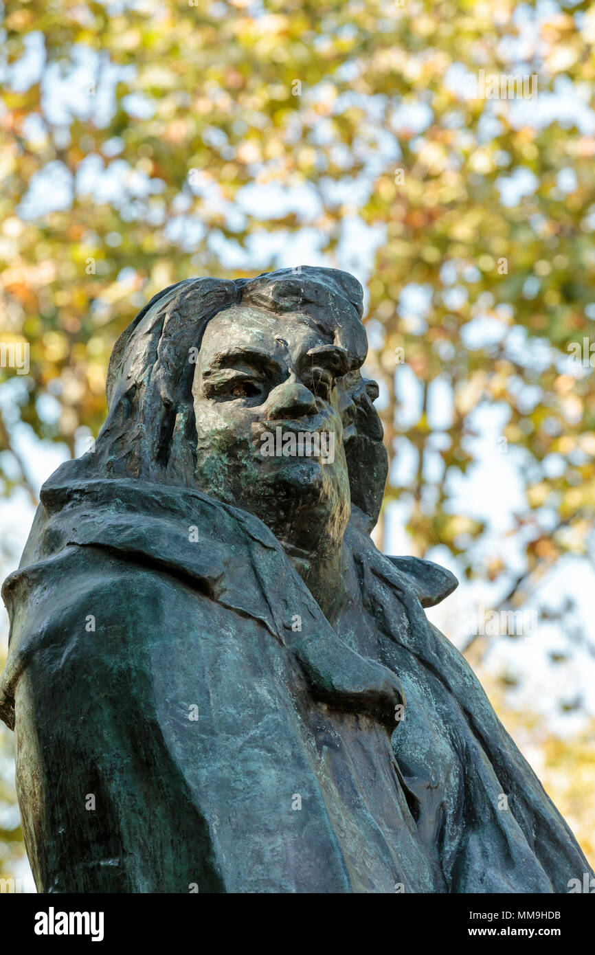 Paris - Rodin Museum.The Monument to Balzac Stock Photo - Alamy