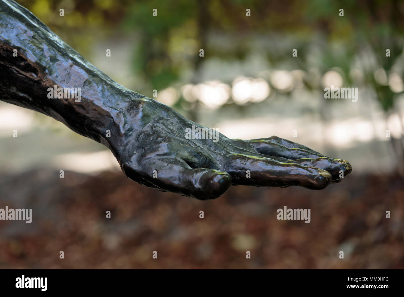 Statue in Rodin Museum in Paris Stock Photo - Alamy