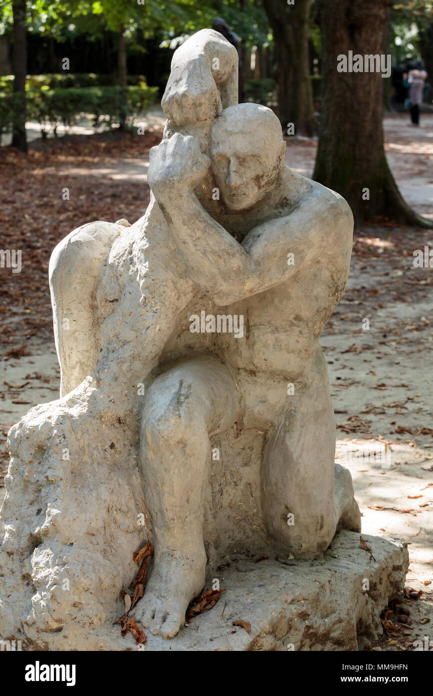 Statue in Rodin Museum in Paris Stock Photo - Alamy