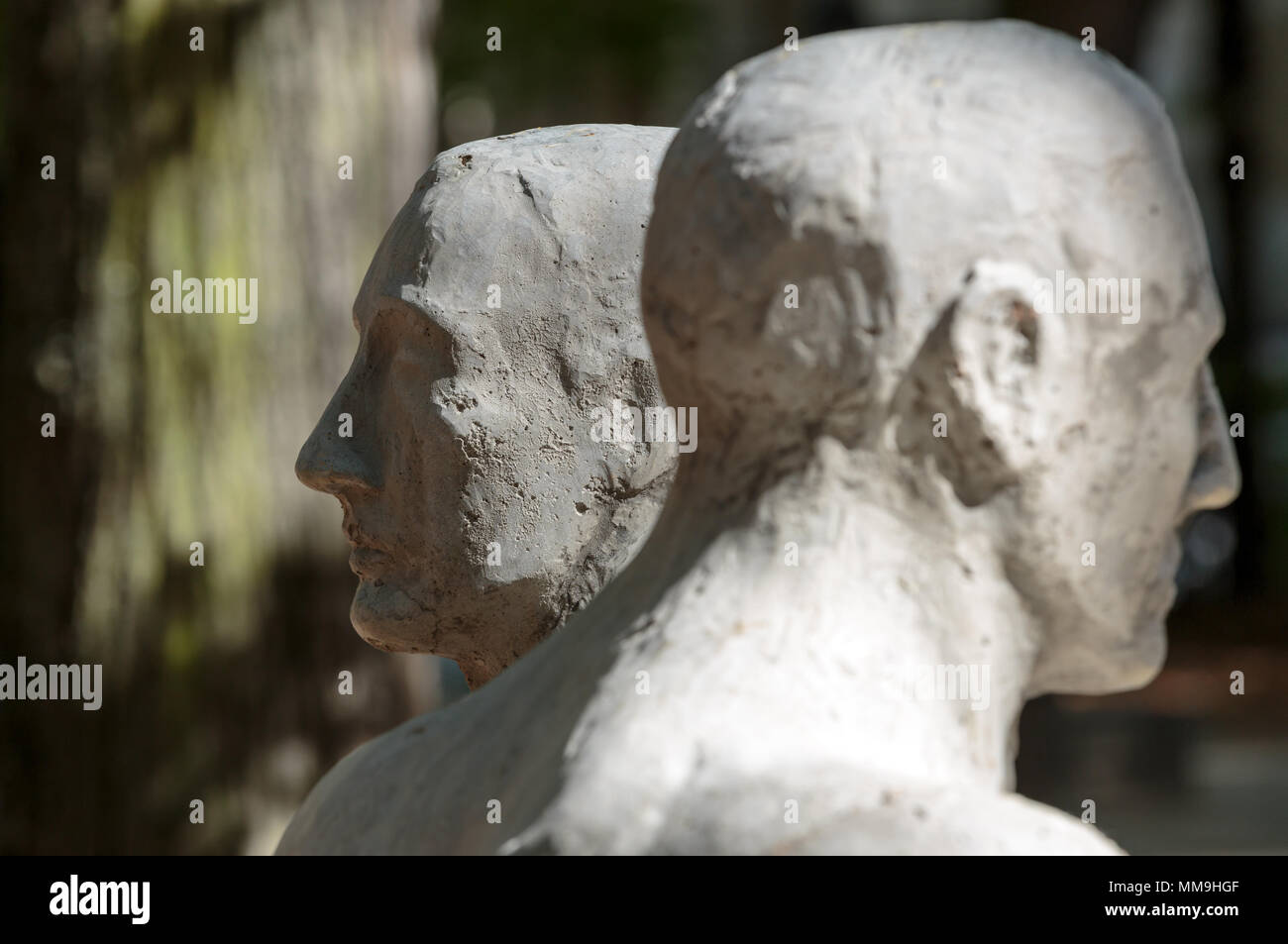 Statue in Rodin Museum in Paris Stock Photo - Alamy