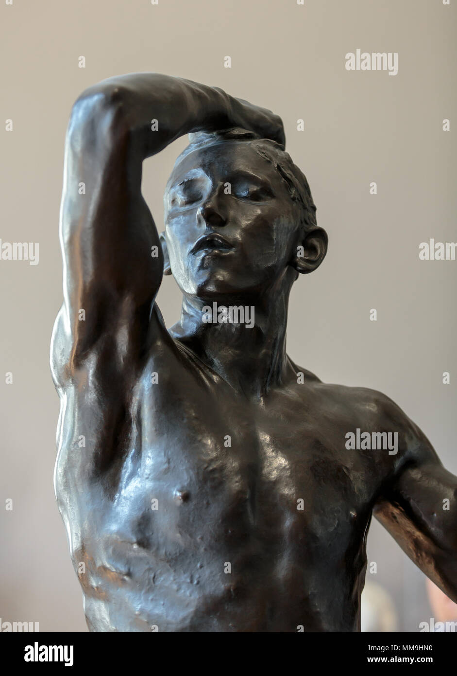 Statue in Rodin Museum in Paris Stock Photo - Alamy
