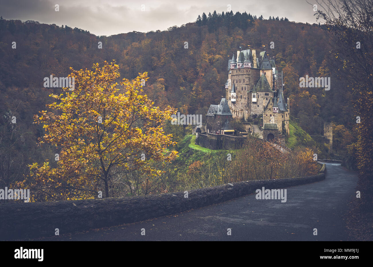 Burg eltz castle autumn hi-res stock photography and images - Alamy