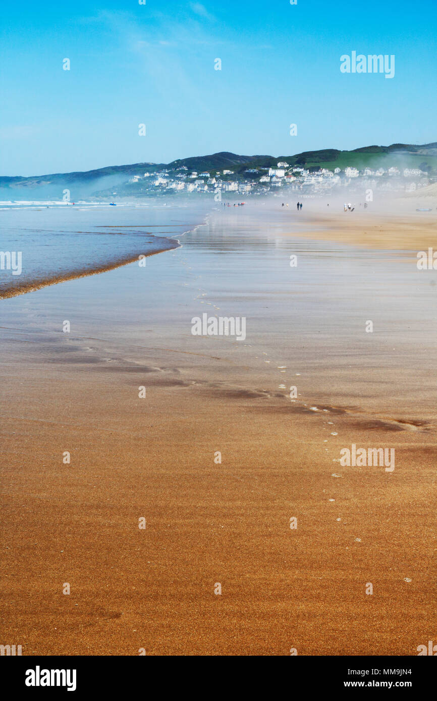 Woolacombe Beach Surf High Resolution Stock Photography and Images - Alamy