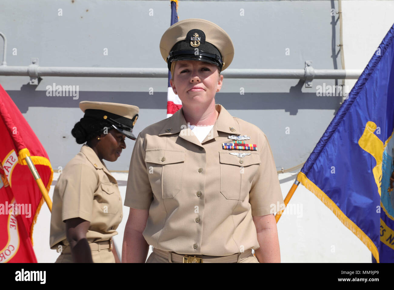 Uss bataan flight deck atlantic freedom hi-res stock photography and ...