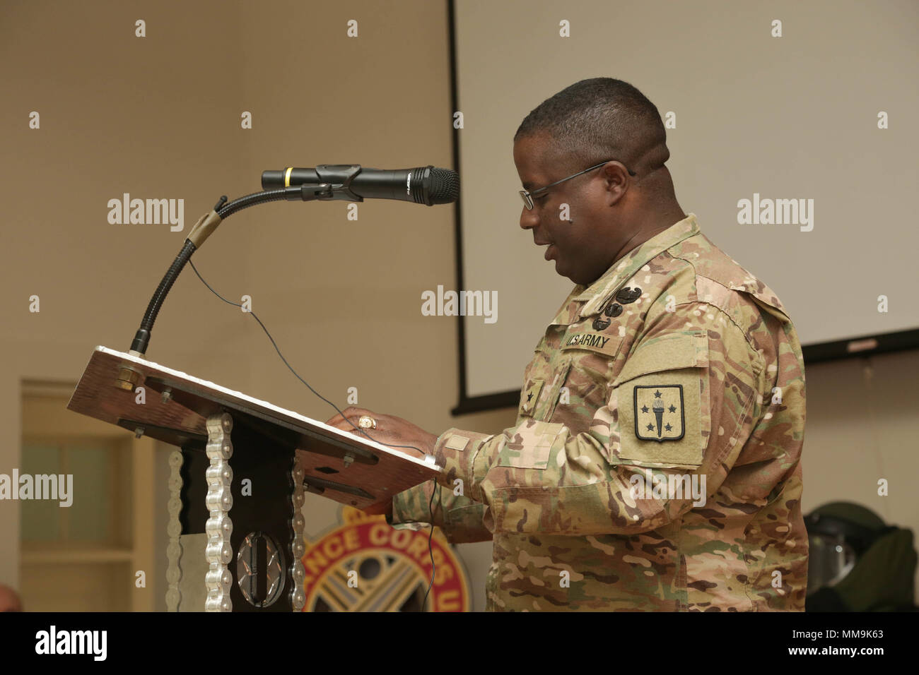 U.S. Army Brig. Gen. David Wilson, the 40th Chief of Ordnance and ...