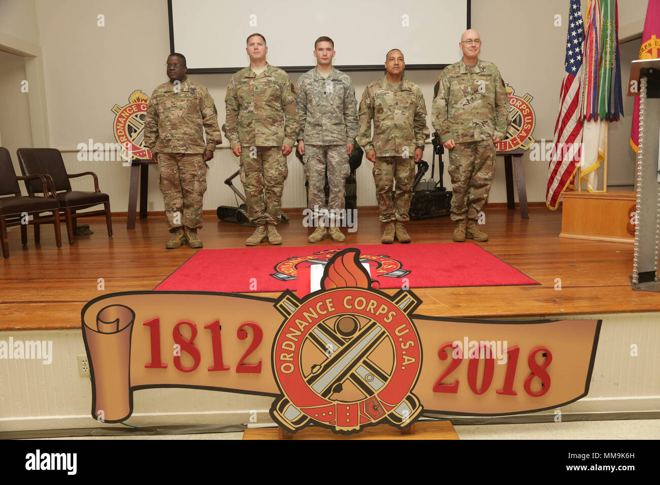 U.S. Army Chief Warrant Officer Five Norman May (Far Right), Command ...