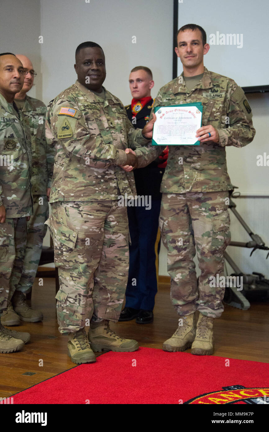 U.S. Army Brig. Gen. David Wilson, the 40th Chief of the Ordnance and ...