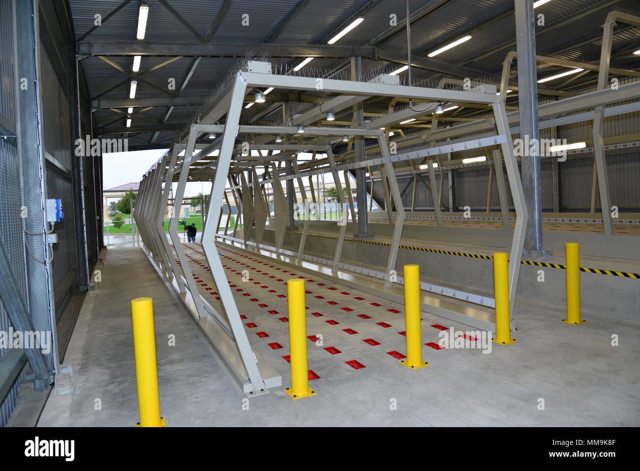 A 7th Army Training Command C-130 and C-17 Aircraft Static Load Trainer ...
