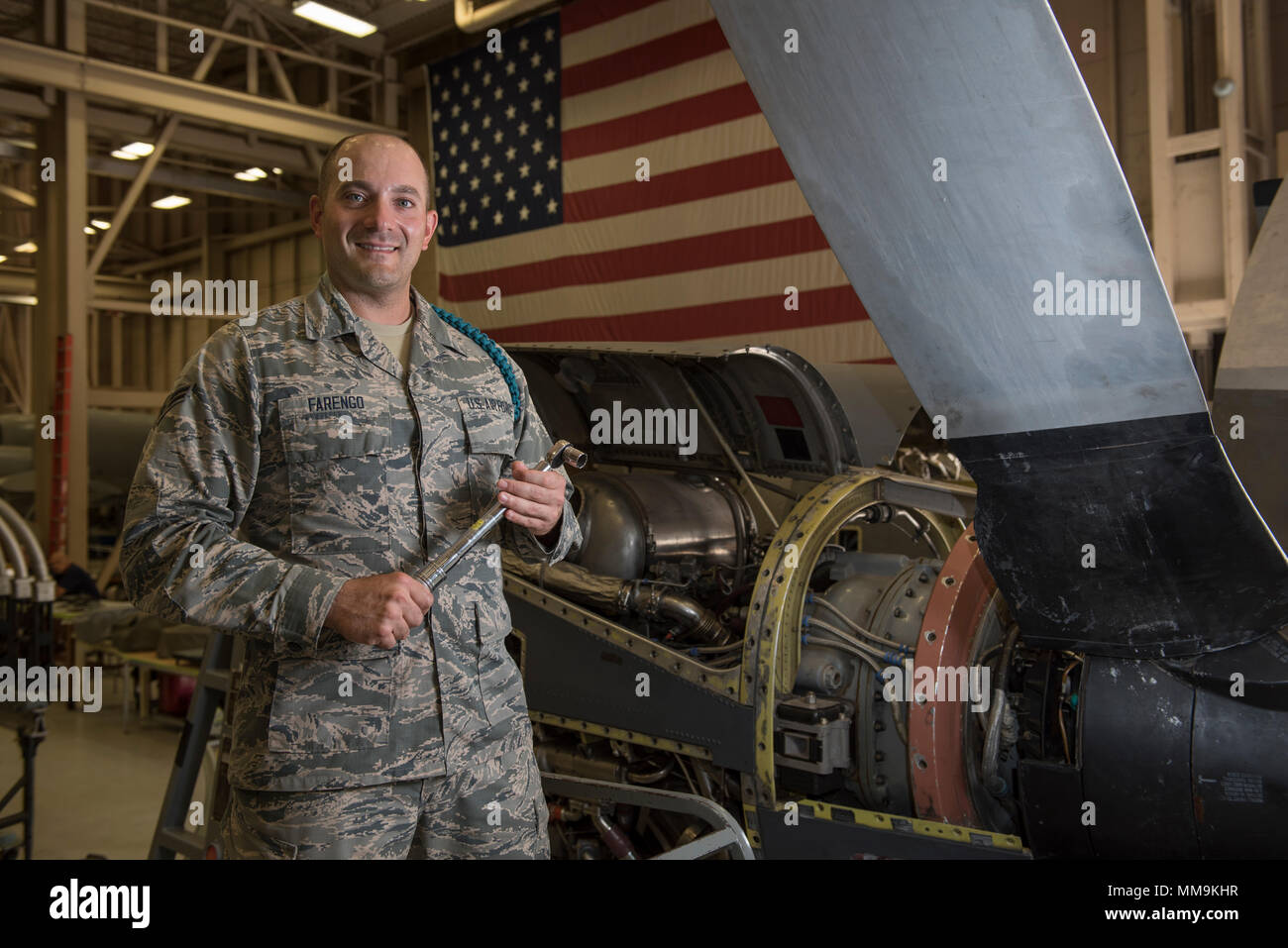 Airman 1st Class Christopher Farengo, 361st Training Squadron T56 ...