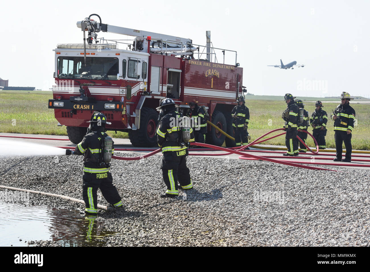 Two member teams from the 72nd Civil Engineer Squadron, fire department ...