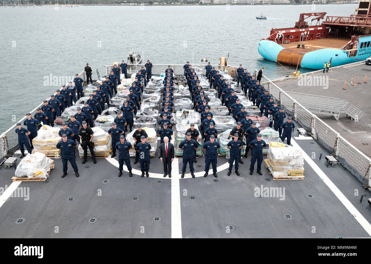 Record cocaine seizure hi-res stock photography and images - Alamy
