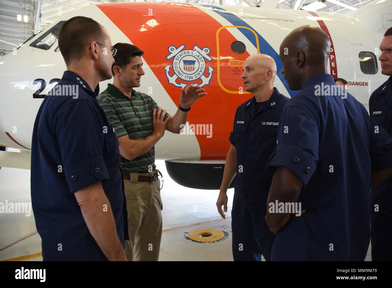 Adm. Charles Michel, vice commandant of the Coast Guard, Speaker Paul ...