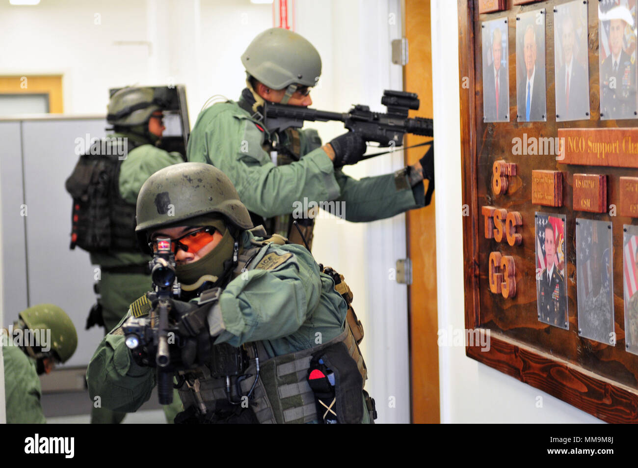 The 8th Theater Sustainment Command conducted an active-shooter ...