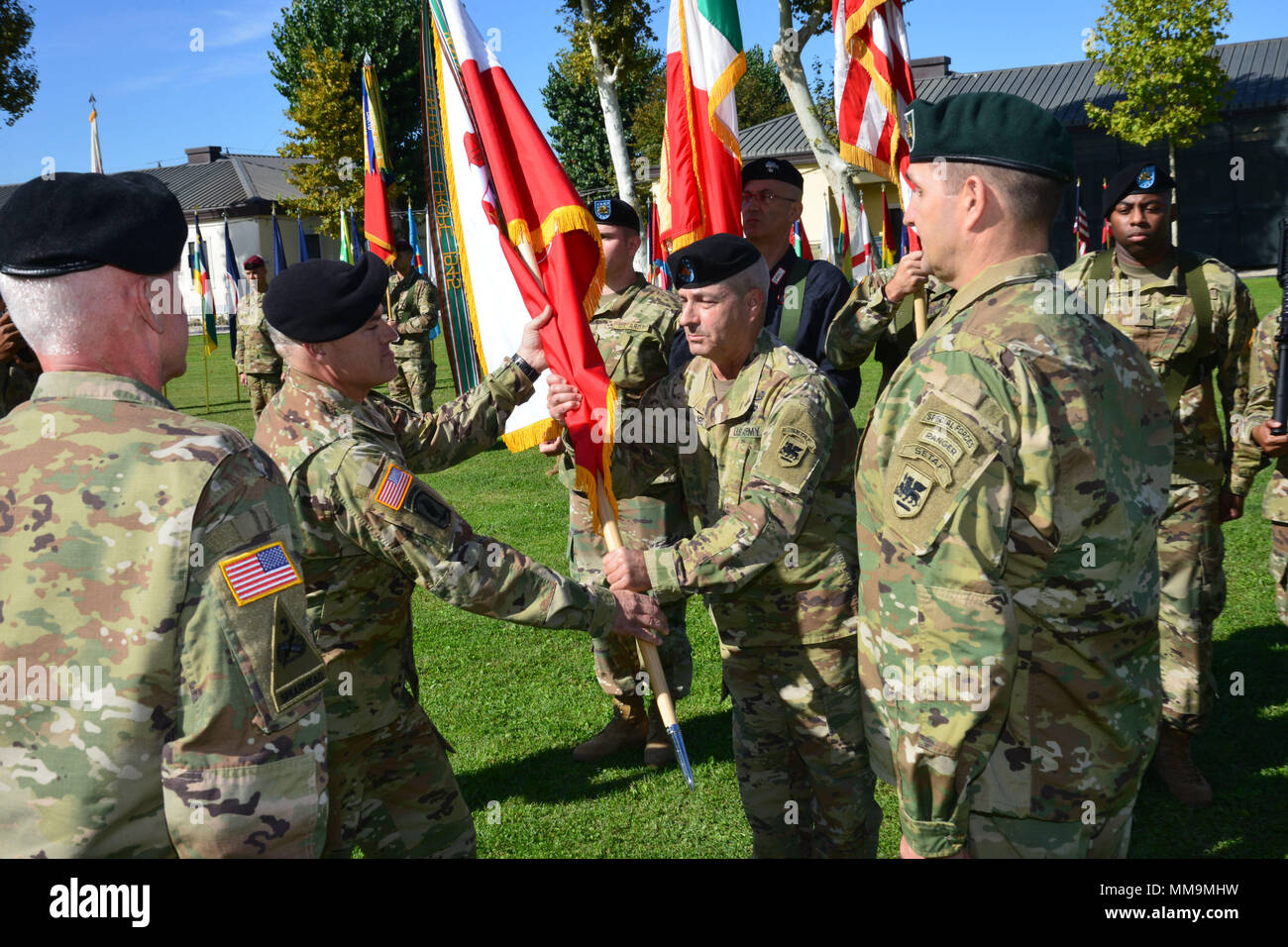 Command Sgt. Maj. Jeremiah Inman, U.S. Army Africa senior enlisted ...