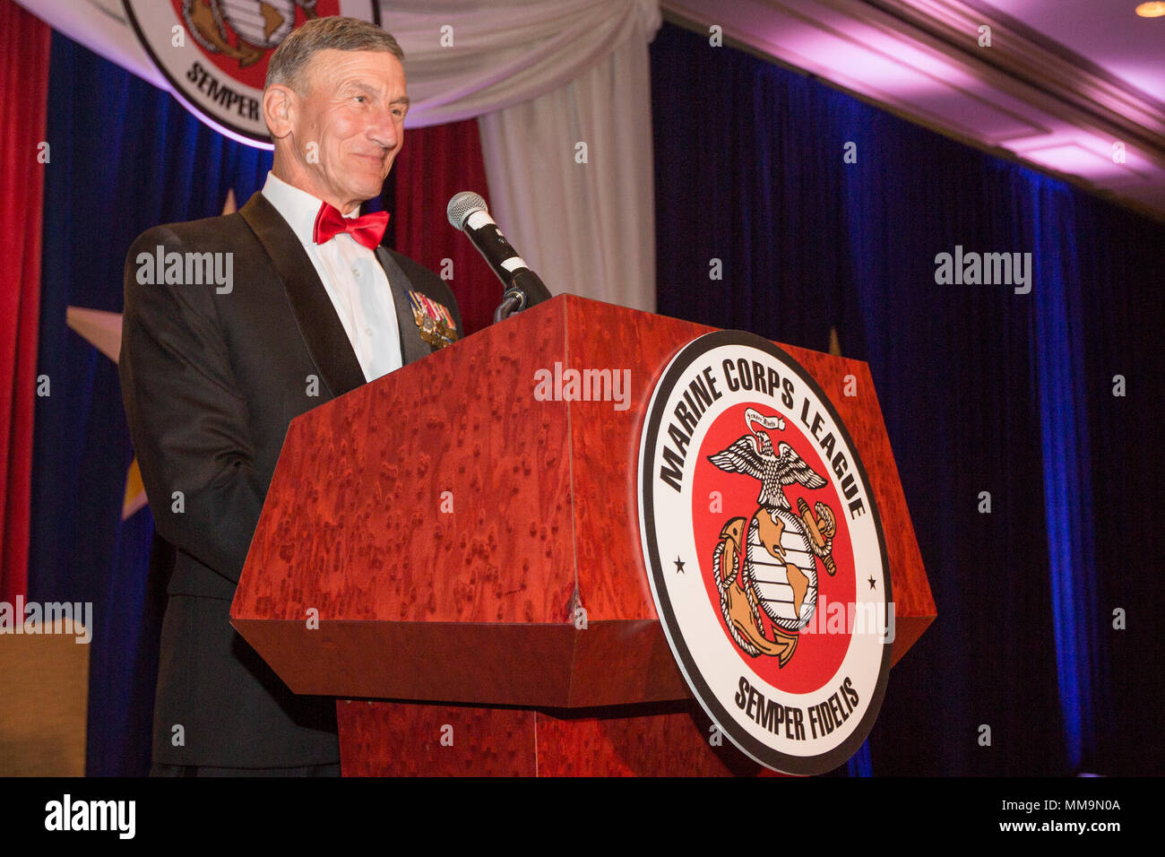 Retired Maj. Gen. Michael R. Regner, national chairman of the Marine ...