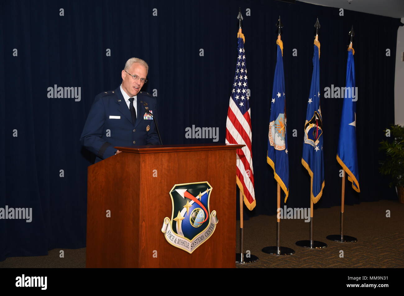 Brig. Gen. Philip Garrant, vice commander of the Space and Missile ...