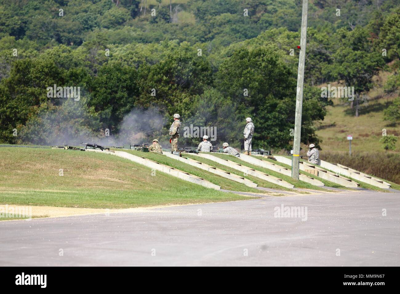 Soldiers with the 181st Multi-Functional Training Brigade (MFTB), also ...