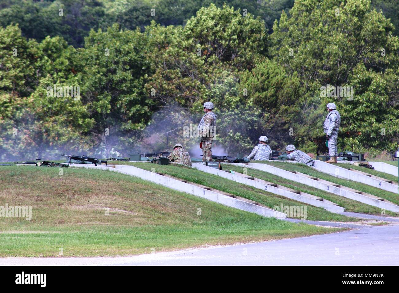 Soldiers with the 181st Multi-Functional Training Brigade (MFTB), also ...