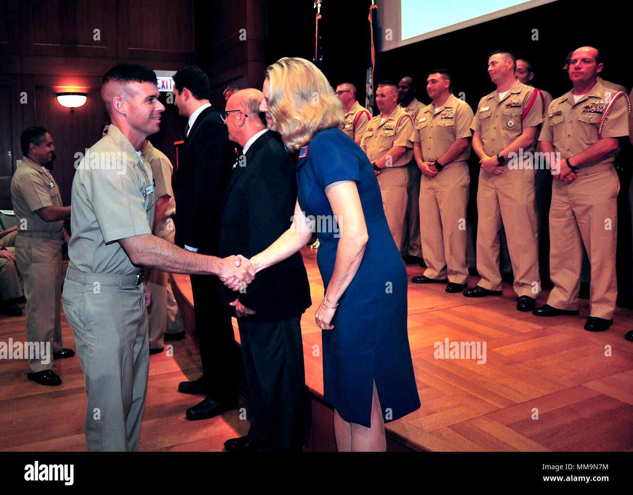 170919-N-ZF693-082 CHICAGO (September 19, 2017) A newly promoted Chief ...