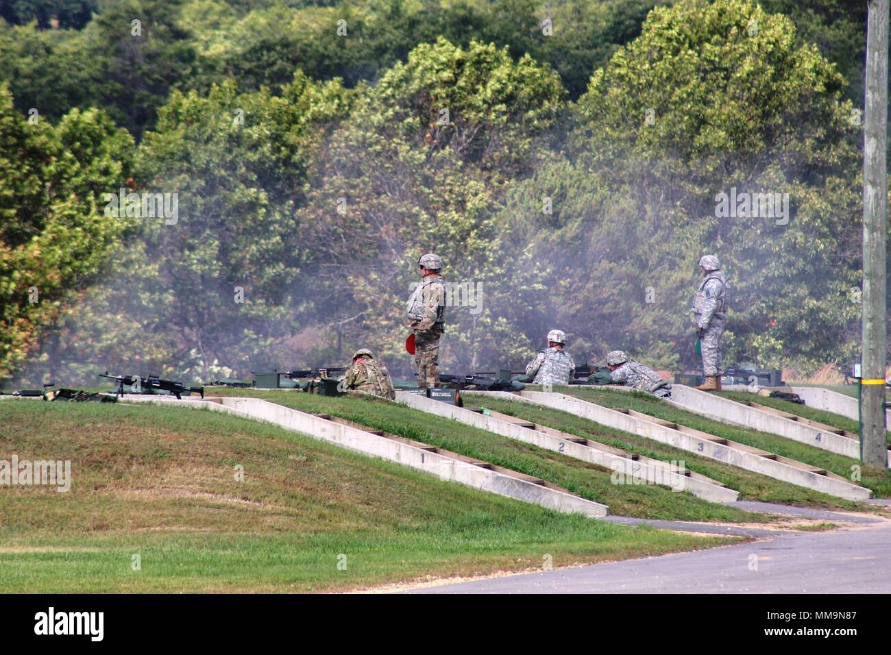 Soldiers with the 181st Multi-Functional Training Brigade (MFTB), also ...