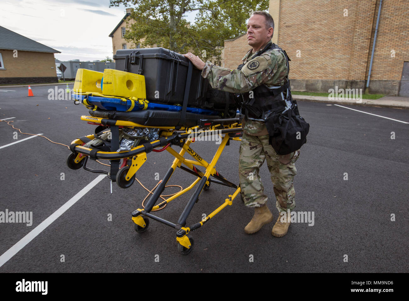 U.S. Army Emergency Medical Technician Sgt. 1st Class Anthony Norrish ...