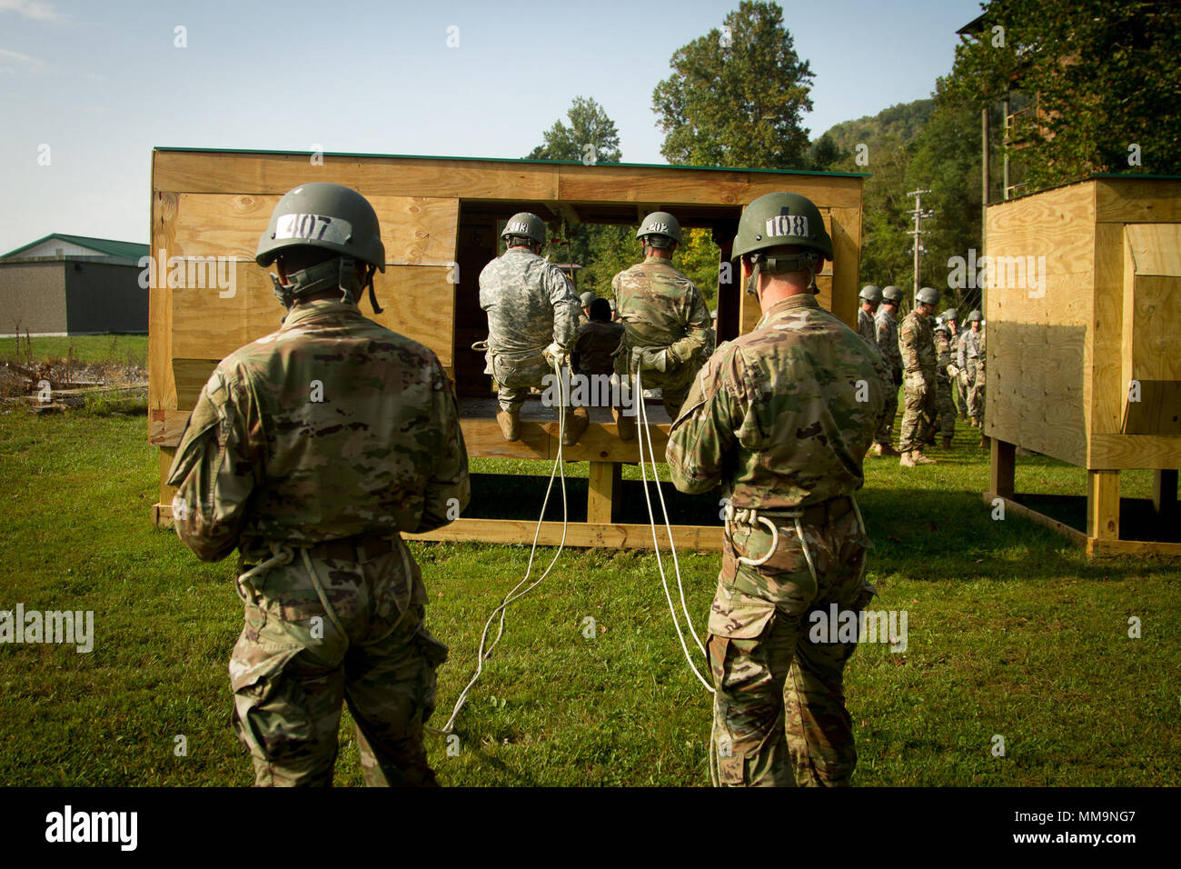Camp Dawson, West Virginia, September 19, 2017. Army National Guard ...