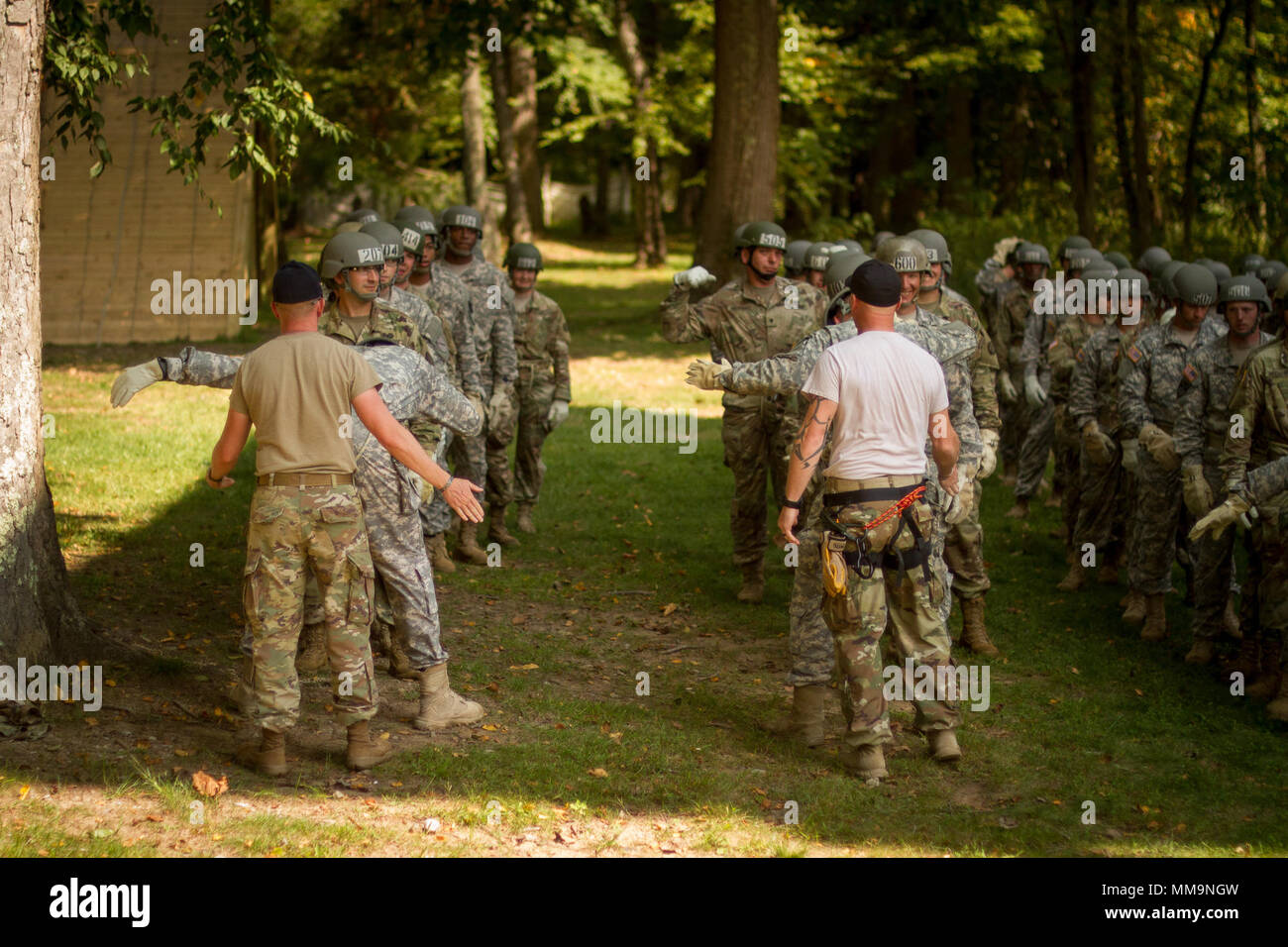 Camp Dawson, West Virginia, September 19, 2017. Army National Guard ...