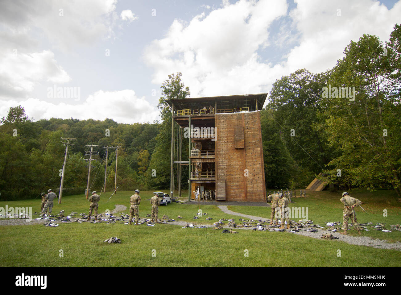 Camp Dawson, West Virginia, September 19, 2017. Army National Guard ...