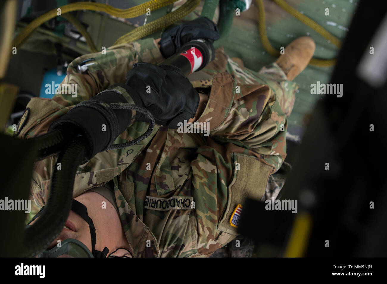 Pfc. Carl Chadborne, a culinary specialist of the Maine Army National ...