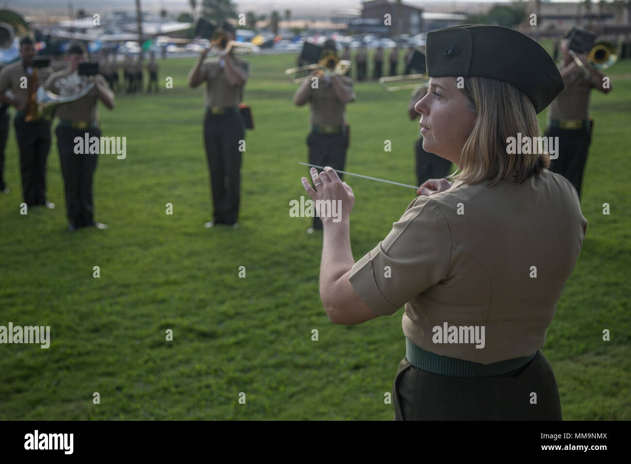 Chief Warrant Officer 3 Stephanie Wire, 1st Marine Division Band ...