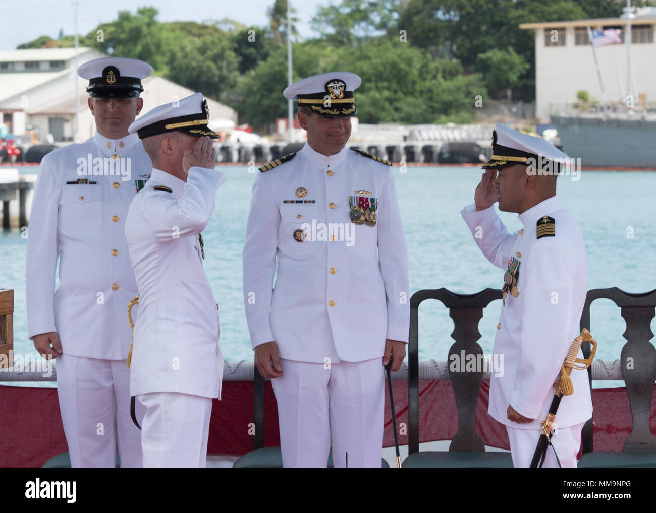 170921-N-KV911-0124 PEARL HARBOR (Sept. 21, 2017) Cmdr. Peter French ...