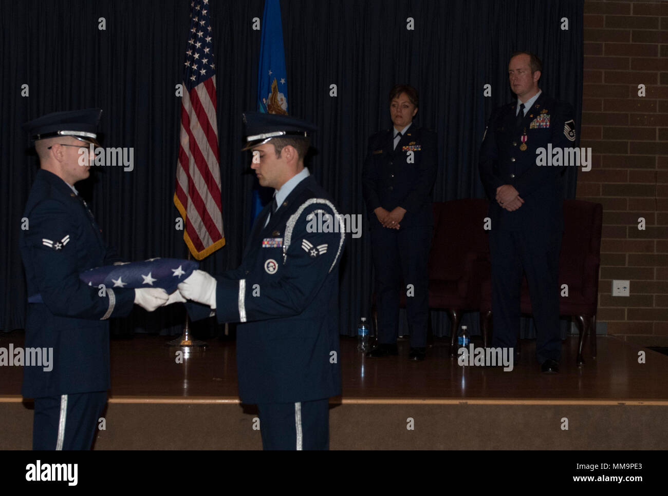 Master Sergeant Daniel Hill, 366th Fighter Wing Section Chief of Small ...