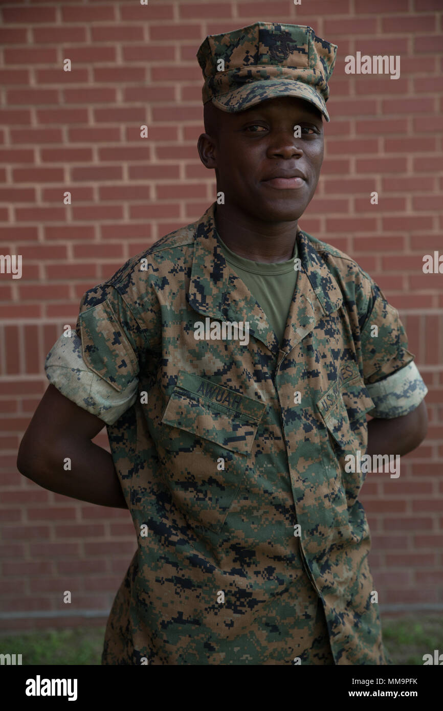 Pvt. Frank Awuah, Platoon 1065, Charlie Company, 1st Recruit Training ...