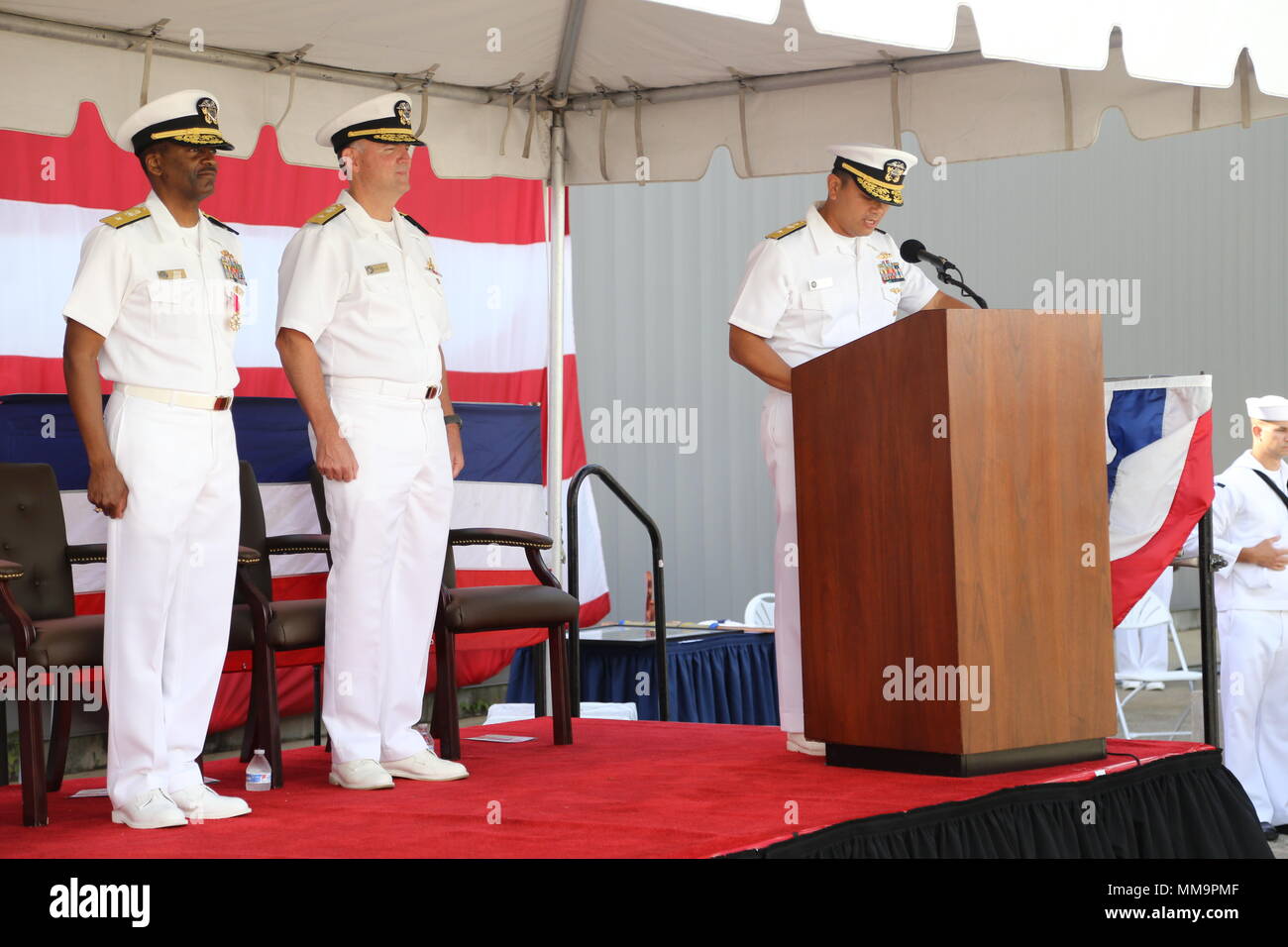 170922-N-AT856-133 WILLIAMSBURG, Va (September 22, 2017) - Rear Adm ...