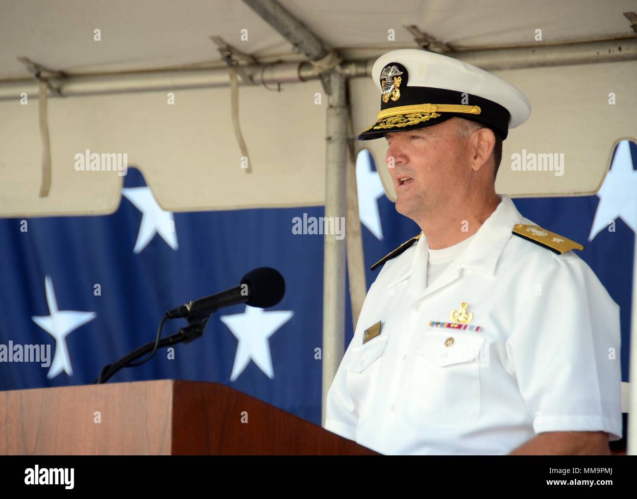 170922-N-CF903-088 WILLIAMSBURG, Va (September 22, 2017) - Rear Adm ...